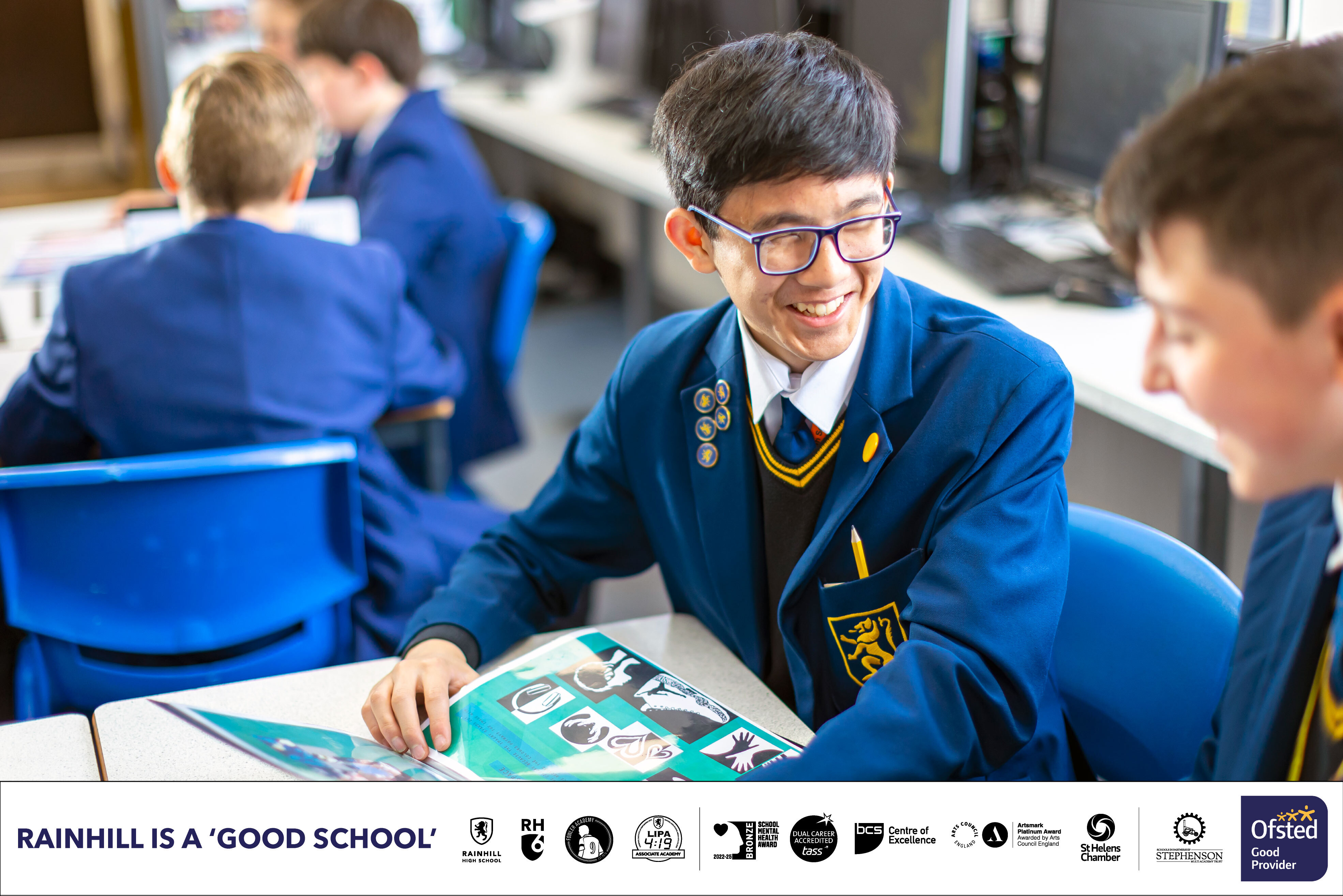 RAINHILL HIGH IS A 'GOOD SCHOOL' | Rainhill High School